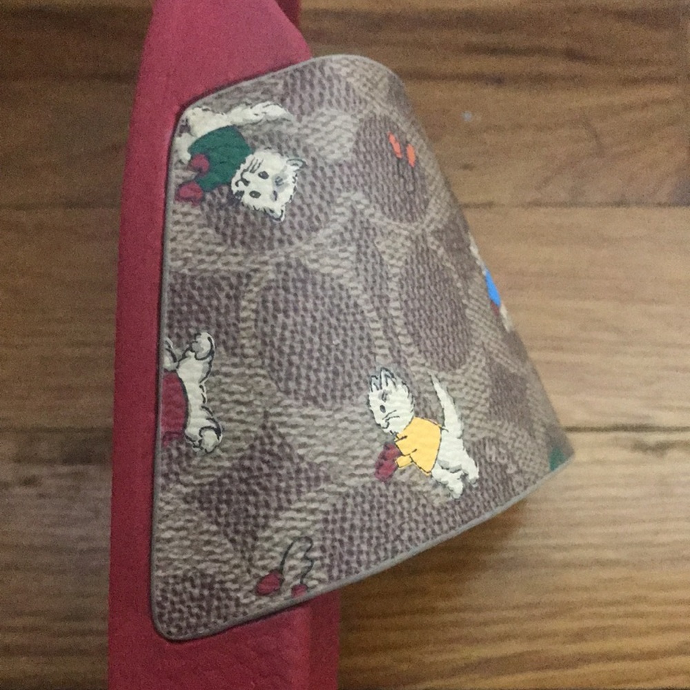 Coach Udele Printed Signature Slide - Gem